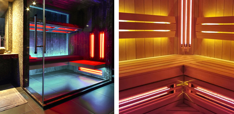 Les cabines à infrarouge et les dômes pour une chaleur réconfortante